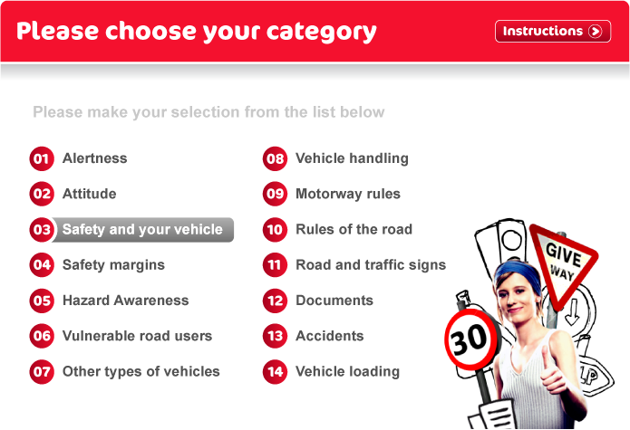 Theory Test - Streetwise Driving School In London